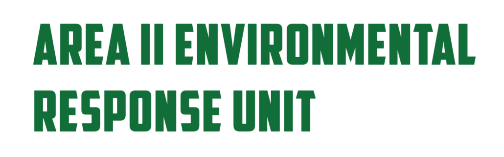 Area II Spill – Area II Environmental Response Unit